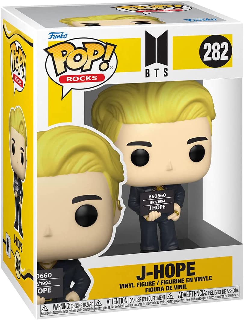 Funko POP! 282 Rocks: BTS - J-Hope Figure| TradingCardSets.Com