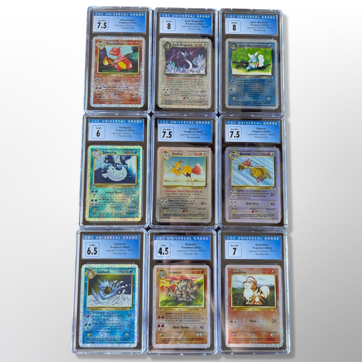 Legendary Collection Reverse Holo Complete Set (110/110) 2002 ...