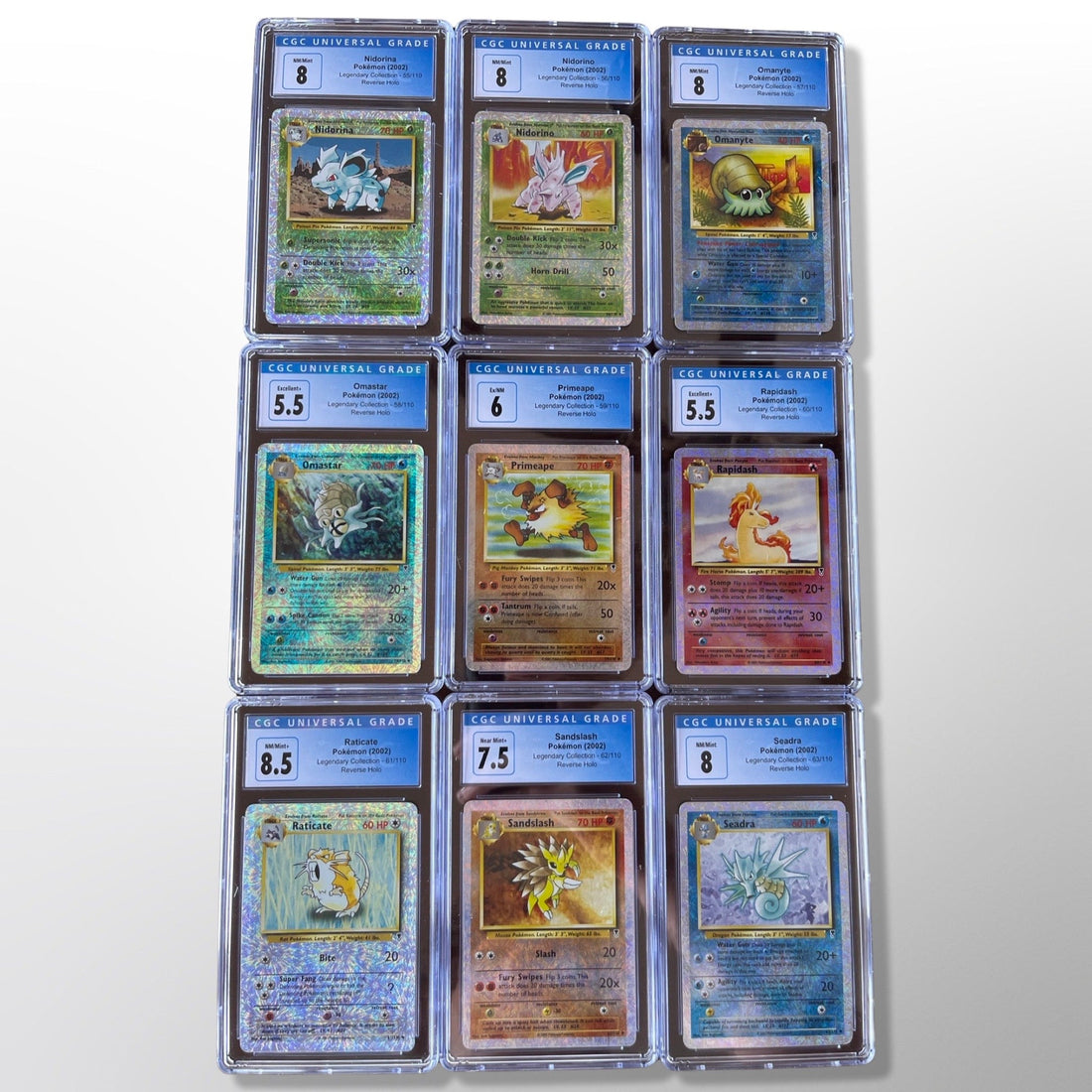 Legendary Collection Reverse Holo Complete Set (110/110) 2002 ...