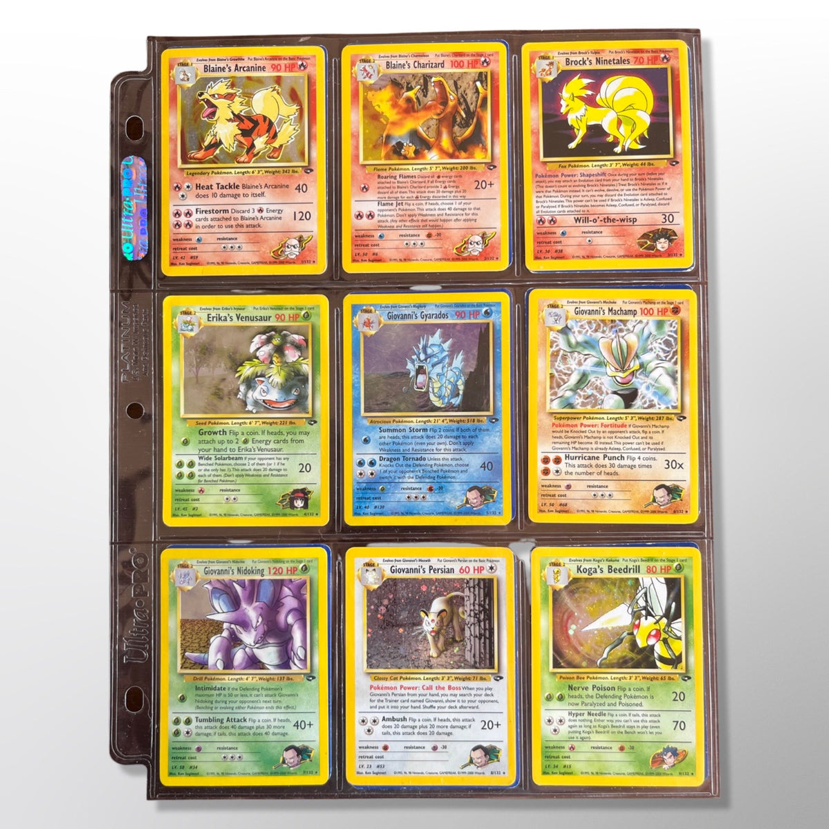 Gym Challenge Complete Master Set (132/132) 2000| TradingCardSets.Com