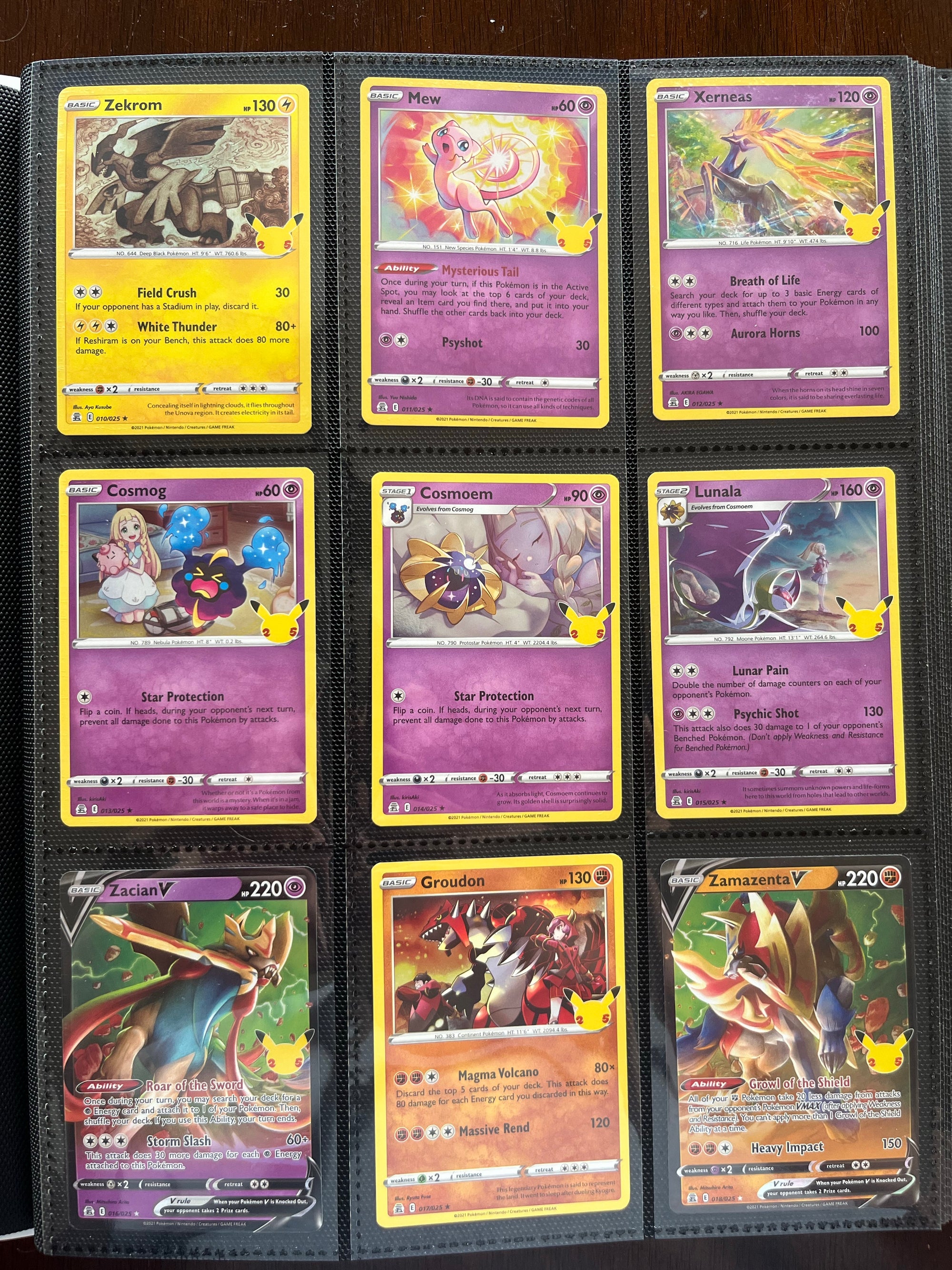 Pokémon 25th Anniversary Complete Master Set (118/100) 2021 + Official ...